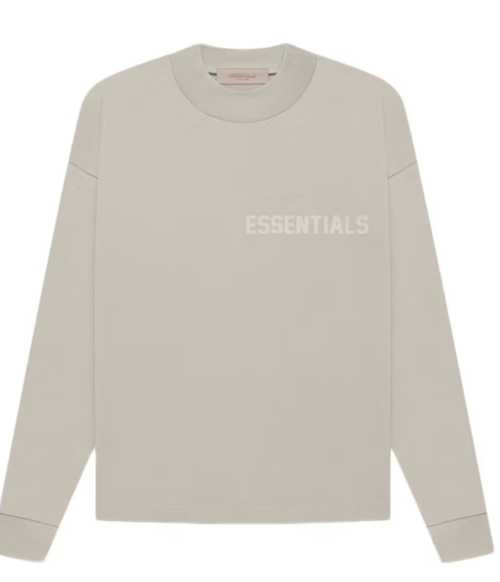 Fear of God Essentials L/S T-shirt Smoke – Luxemia