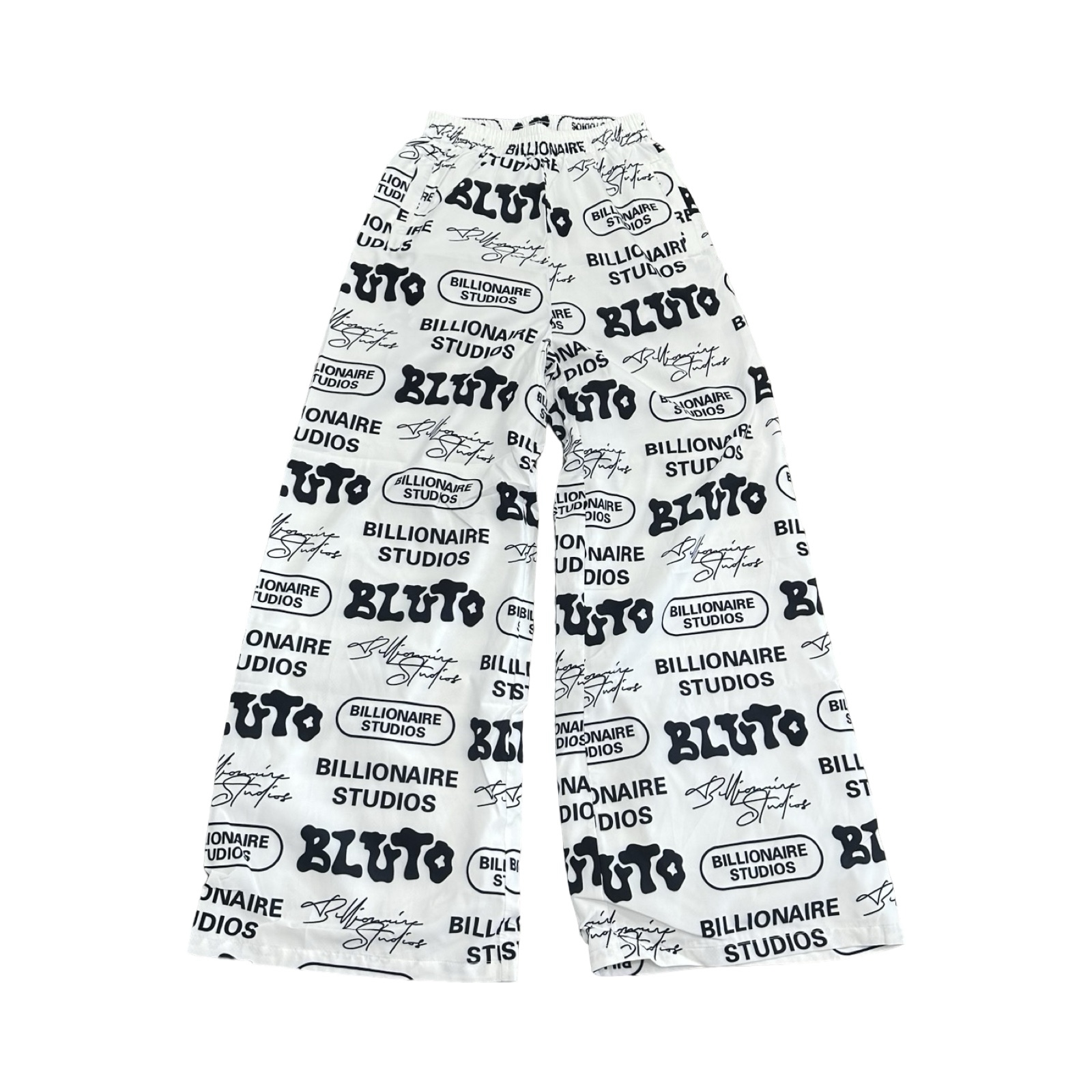 Billionaire BB White Loaded Track Pants – Luxemia