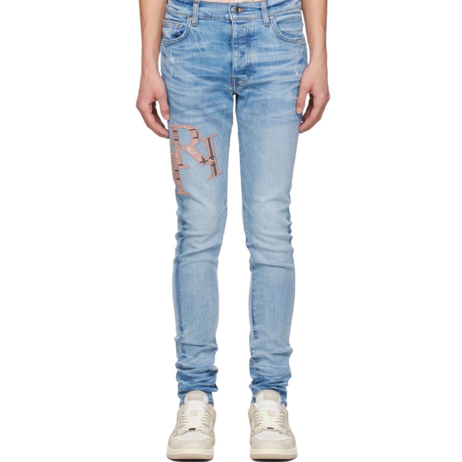 AMIRI Indigo Staggered Jeans – Luxemia