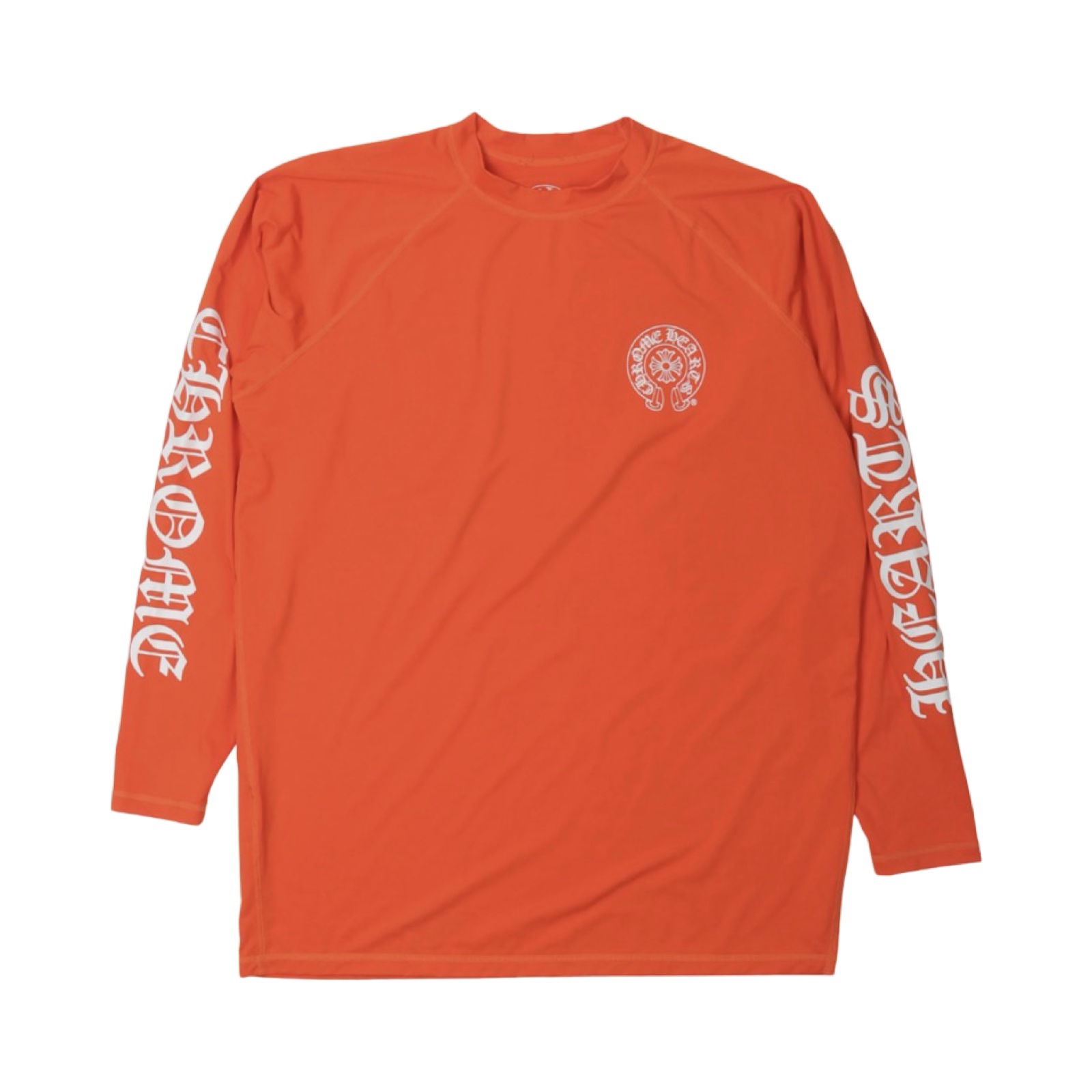 Chrome Hearts Orange/White Rash Guard – Luxemia