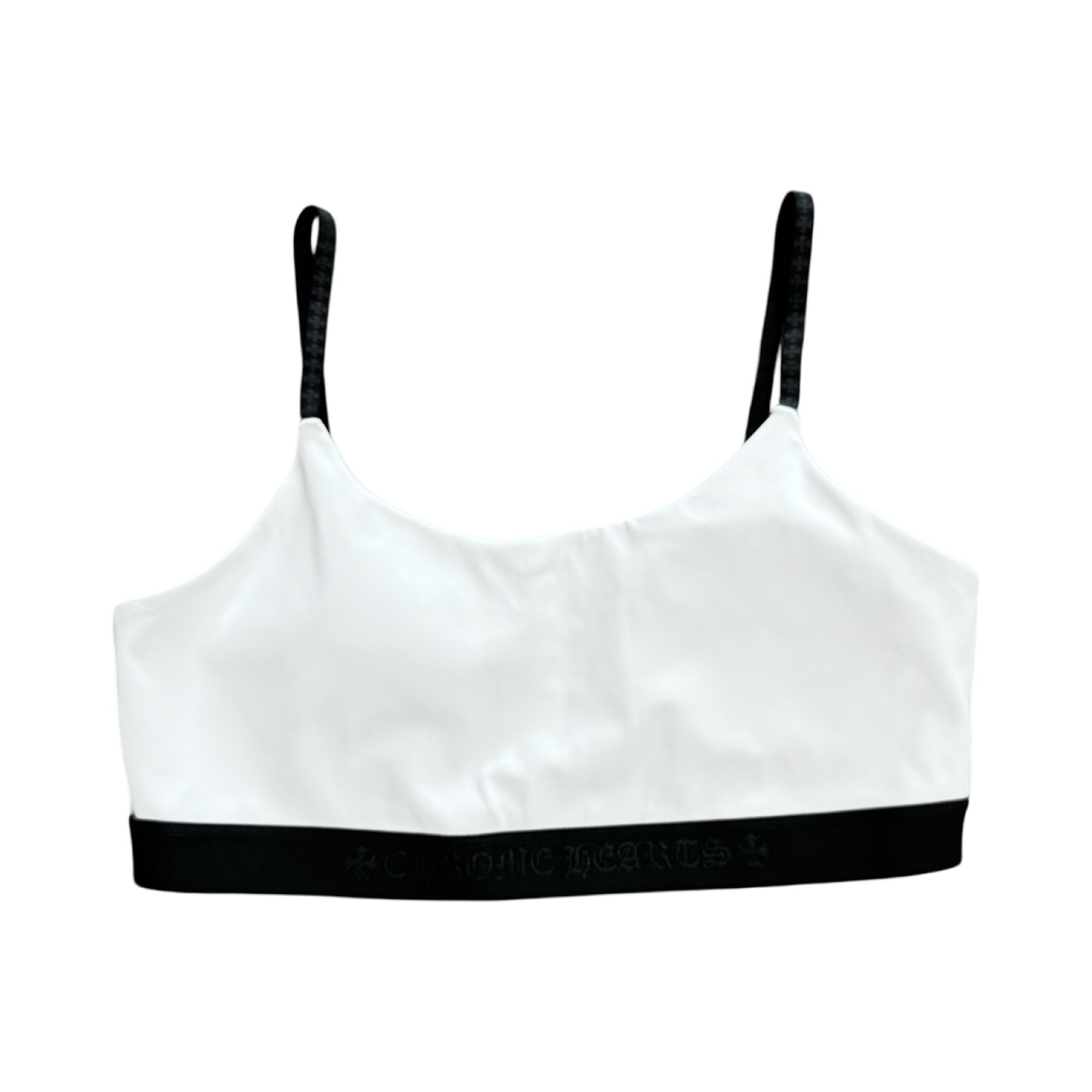 Chrome Hearts Side Eye Sports Bra White – Luxemia